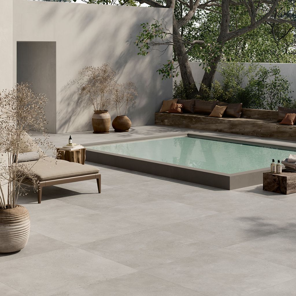 Phoenix Grey | Limestone Effect Porcelain Tiles Nationwide Delivery