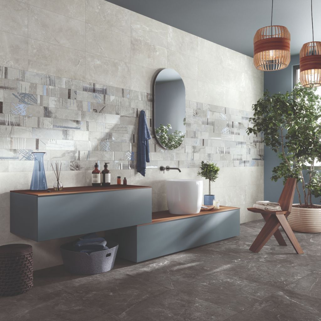 Harriet Black | Natural Stone Effect Porcelain | Keystone