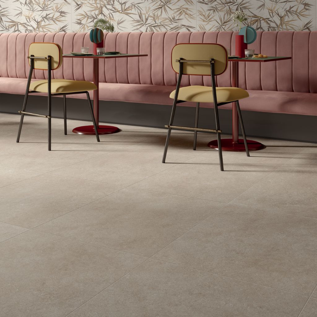 Iconic Tocco | Greige Quality Porcelain Tiles UK Delivery | Keystone