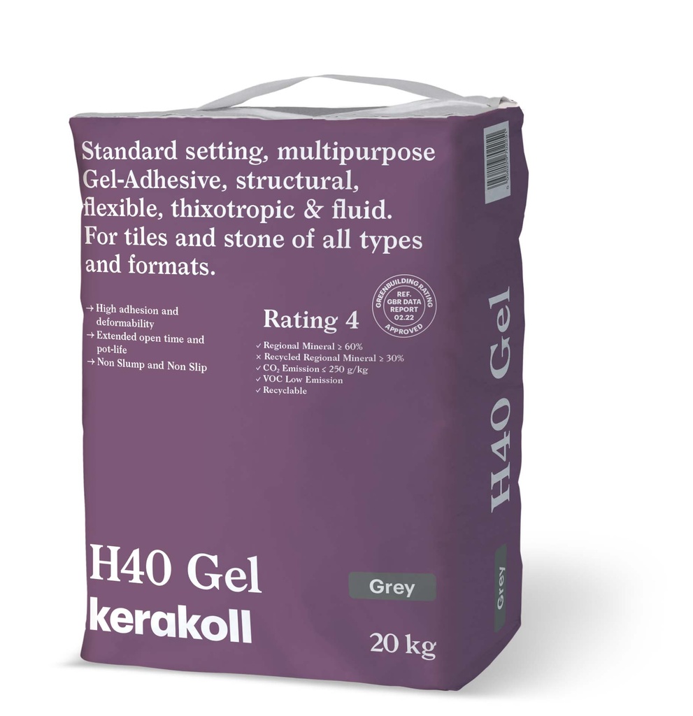 Kerakoll H40 Standard Grey 20kg | Keystone