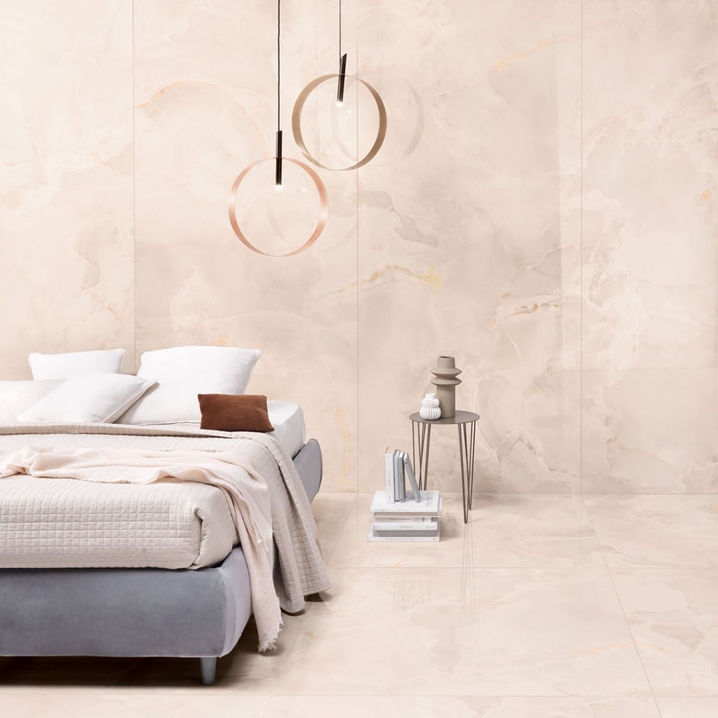 Aura Rose | Marble Effect Porcelain | Keystone