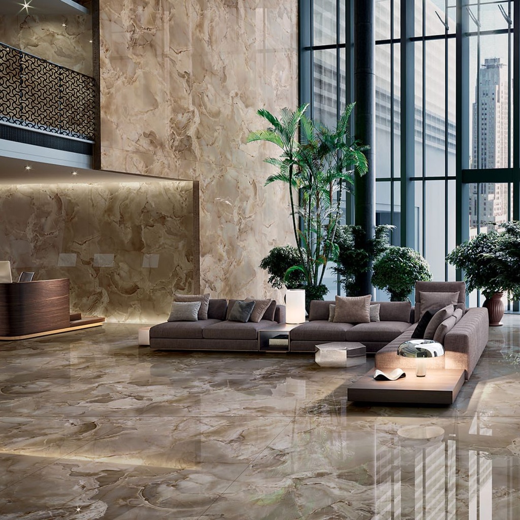 Aura Opal | Marble Effect Porcelain | Keystone